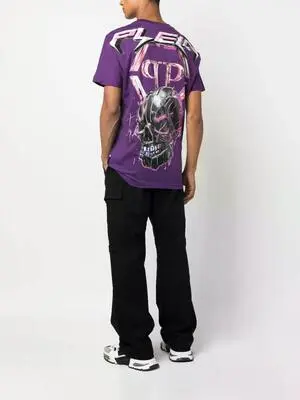 Philipp Plein Chrome Logo-print T-shirt