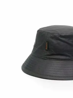 Barbour Waxed Cotton Bucket Hat