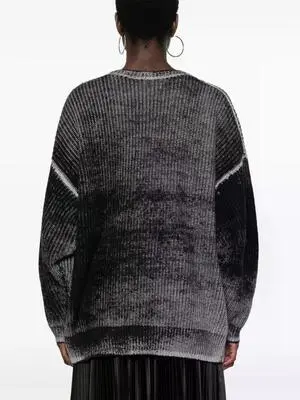 R13 Faded-effect Merino Wool Cardigan