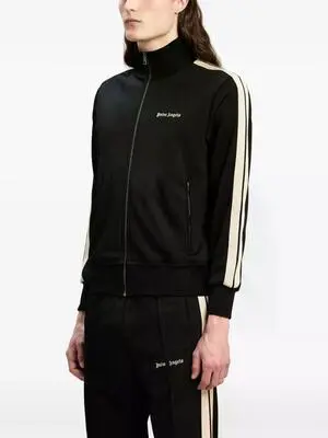 Palm Angels Logo-embroidered Zip-up Jacket