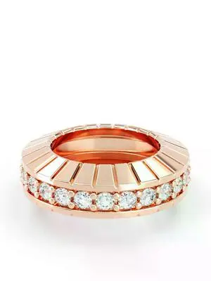 LOEV 14kt Rose Gold Pavé Diamond Eternity Bracelet
