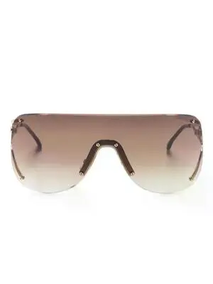 Carrera Eyewear 3006/s Rimless Sunglasses - Brown