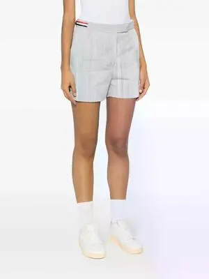 Thom Browne Striped Seersucker Shorts