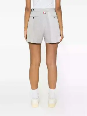 Thom Browne Striped Seersucker Shorts