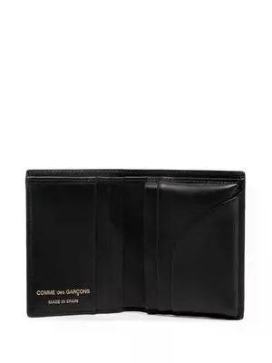 Comme Des Garçons Polka Dot-print Leather Cardholder