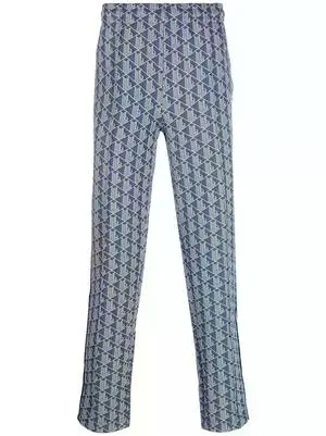 Lacoste Jacquard Monogram-pattern Track Pants