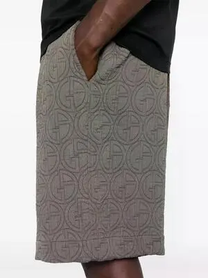 Giorgio Armani Interlock-monogram Bermuda Shorts