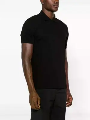 Moncler Rubberised-logo Polo Shirt