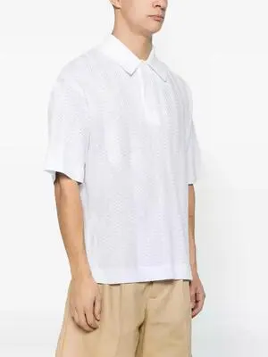 Missoni Zigzag-woven Polo Shirt