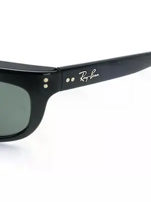 Ray-ban Balorama Rectangular-frame Sunglasses - Black