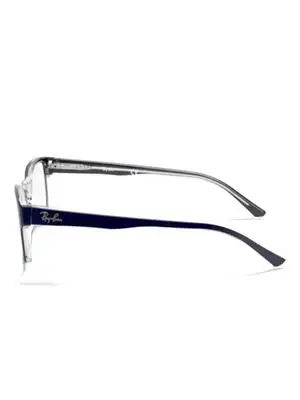 Ray-ban Rectangle-frame Glasses - Blue