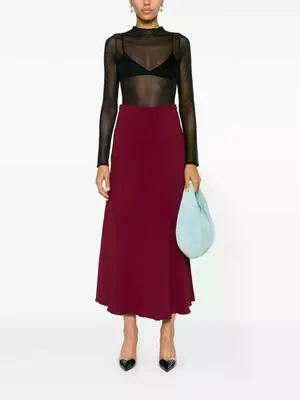 Giambattista Valli Crepe Maxi Skirt