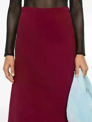 Giambattista Valli Crepe Maxi Skirt