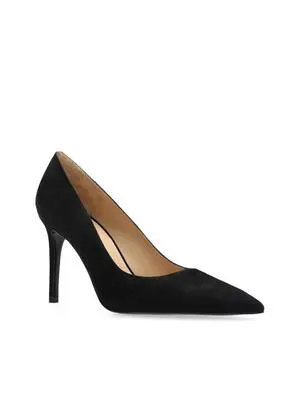 STUART WEITZMAN 85mm Suede Pumps - Black