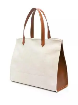 Balmain B-army Logo-print Tote Bag