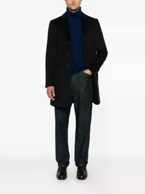 Fedeli Olimpo Cable-knit Turtleneck Sweater