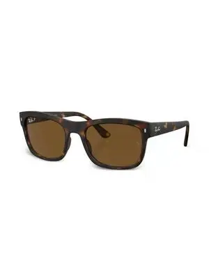 Ray-ban Square-frame Tortoiseshell Sunglasses - Green