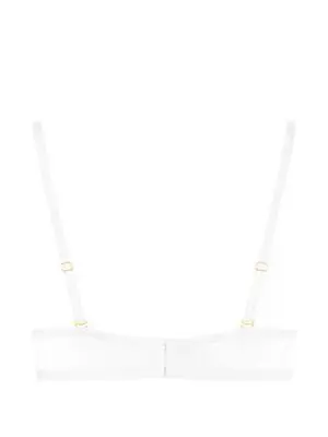 MAISON CLOSE Corps À Corps Balconette Bra - White