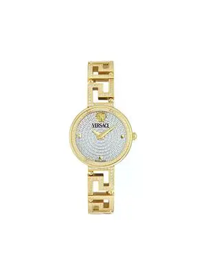Versace Greca Goddess 28mm Watch - Silver