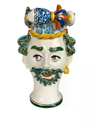 LES-OTTOMANS Sicily Vase - Neutrals
