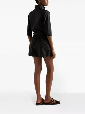 Prada Triangle-logo Shorts