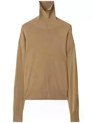 Burberry Roll-neck Wool Jumper