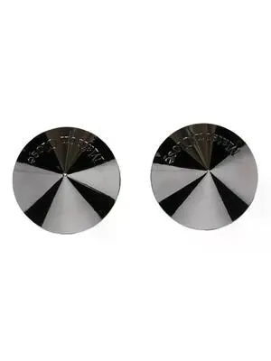 MAISON CLOSE Engraved Metal Nipple Covers - Silver
