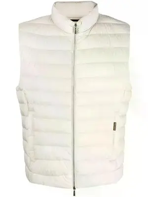 MOORER Padded Zip-up Gilet