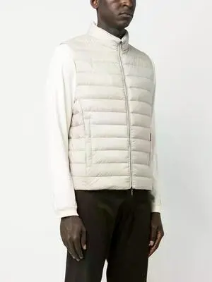 MOORER Padded Zip-up Gilet