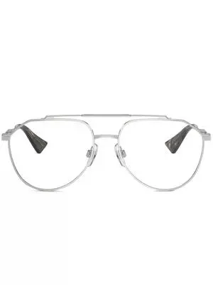 Dolce & Gabbana Pilot-frame Glasses - Silver