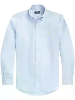 Polo Ralph Lauren Polo Pony-embroidered Shirt - Blue