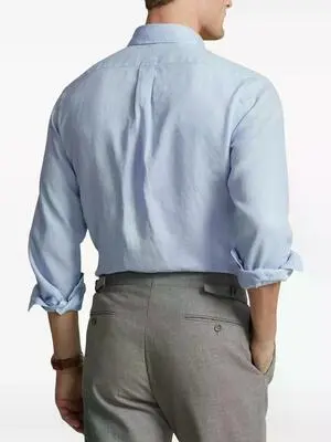 Polo Ralph Lauren Polo Pony-embroidered Shirt - Blue
