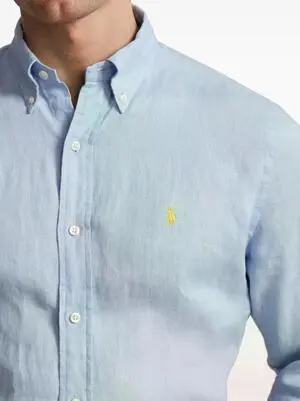 Polo Ralph Lauren Polo Pony-embroidered Shirt - Blue