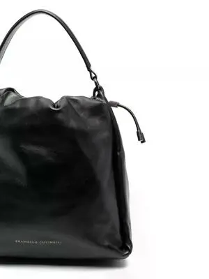 Brunello Cucinelli Logo-debossed Tote Bag