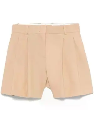Ermanno Scervino Pleated Shorts - Neutrals