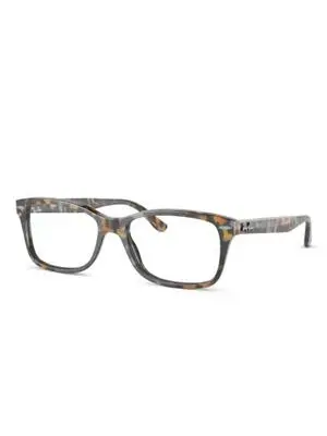 Ray-ban Square-Frame Glasses Brown