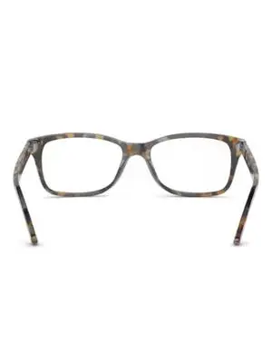 Ray-ban Square-frame Glasses - Brown