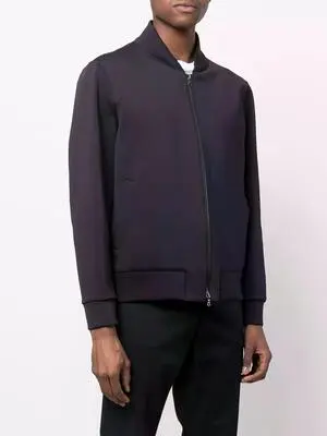 Harris Wharf London Two-pocket Zip-up Bomber Jacket