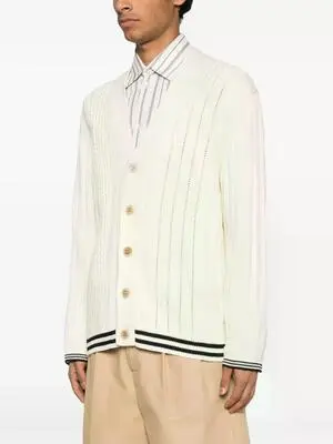 GOLDEN GOOSE Cable-knit Cotton Cardigan