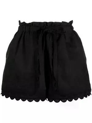 Ulla Johnson Nellie Embroidered Shorts