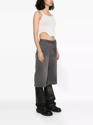 Rick Owens Cropped Tank Top