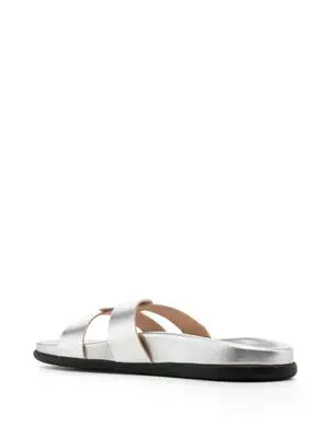 ANCIENT GREEK SANDALS Desmos Leather Flat Sandals