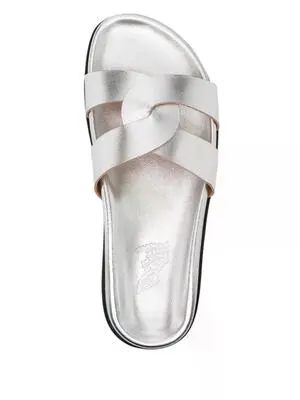 ANCIENT GREEK SANDALS Desmos Leather Flat Sandals