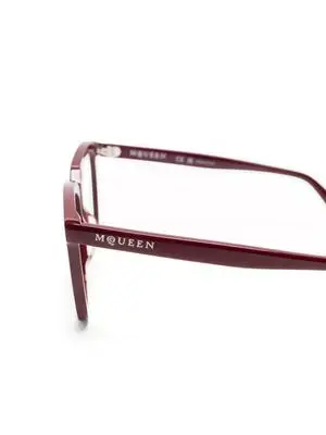 Alexander McQueen Square-frame Glasses