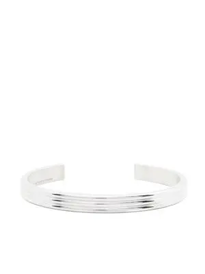 Le Gramme Godron Sterling Bracelet - Silver