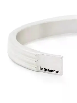 Le Gramme Godron Sterling Bracelet