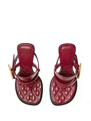 Burberry Bay Leather Sandals
