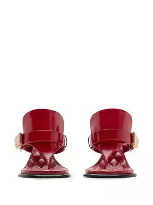 Burberry Bay Leather Sandals