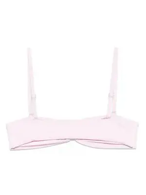 Christopher Esber Ruched Prong Bikini Top