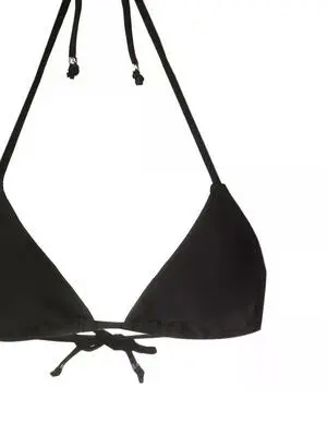 AMIR SLAMA Halterneck Tie-fastening Bikini